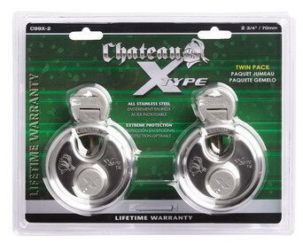 Chateau C-99X2-CD-KA X-Type Disc Lock 2 count