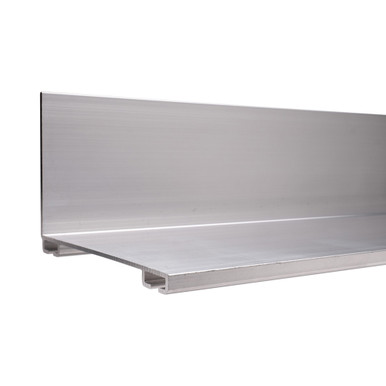 Bottom Retainer, 3" x 2", L-Shape Mill Finish - Action Industries