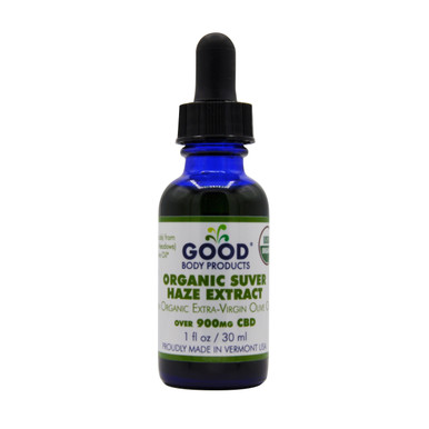 Good Body Product's Organic Suver Haze Extract in Organic Extra-Virgin ...