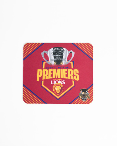 2024 AFL Premiers Mouse Mat - Lions Shop - Brisbane Lions