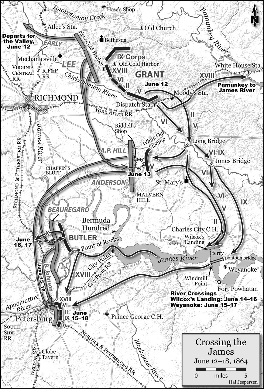 Lee Besieged: Grant’s Second Petersburg Offensive, June 18-July 1, 1864 ...