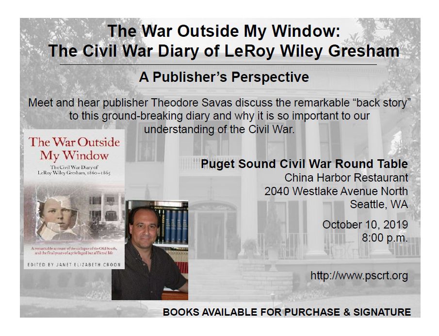 Where in the World is Theodore P. Savas? - Savas Beatie