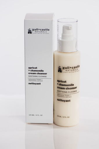 apricot + chamomile cream cleanser - Gull and Castle Naturals