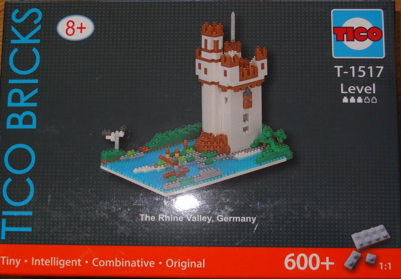 The Rhine Valley TICO Mini Building Bricks - Corner Pockets