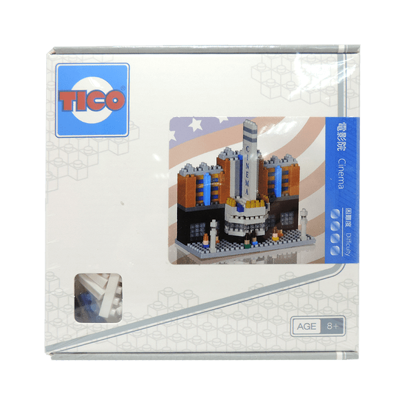 Cinema TICO Mini Building Bricks - Corner Pockets
