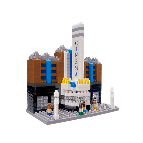 Cinema TICO Mini Building Bricks - Corner Pockets