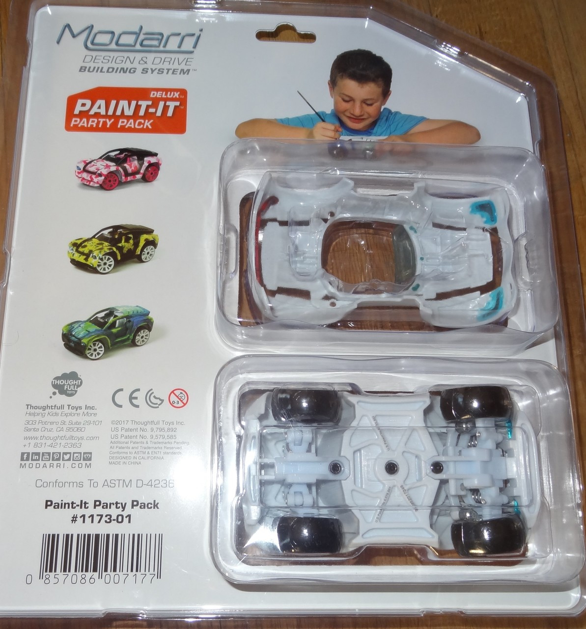 Delux Paint-It Party Pack Modarri Car - Corner Pockets