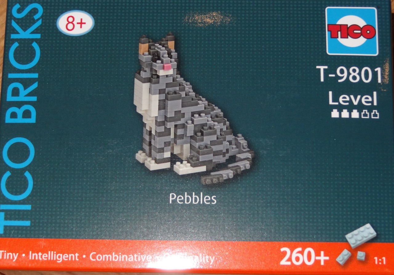 Pebbles Cat TICO Mini Building Bricks - Corner Pockets