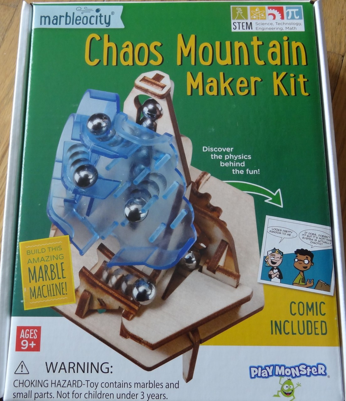 Chaos Mountain Maker Kit Tinkineer Marbleocity - Corner Pockets