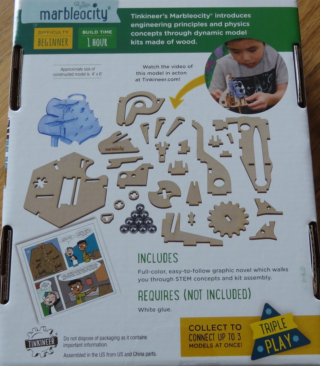 Chaos Mountain Maker Kit Tinkineer Marbleocity - Corner Pockets