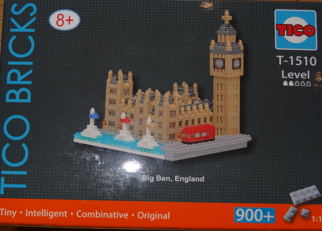 Big Ben TICO Mini Building Bricks - Corner Pockets