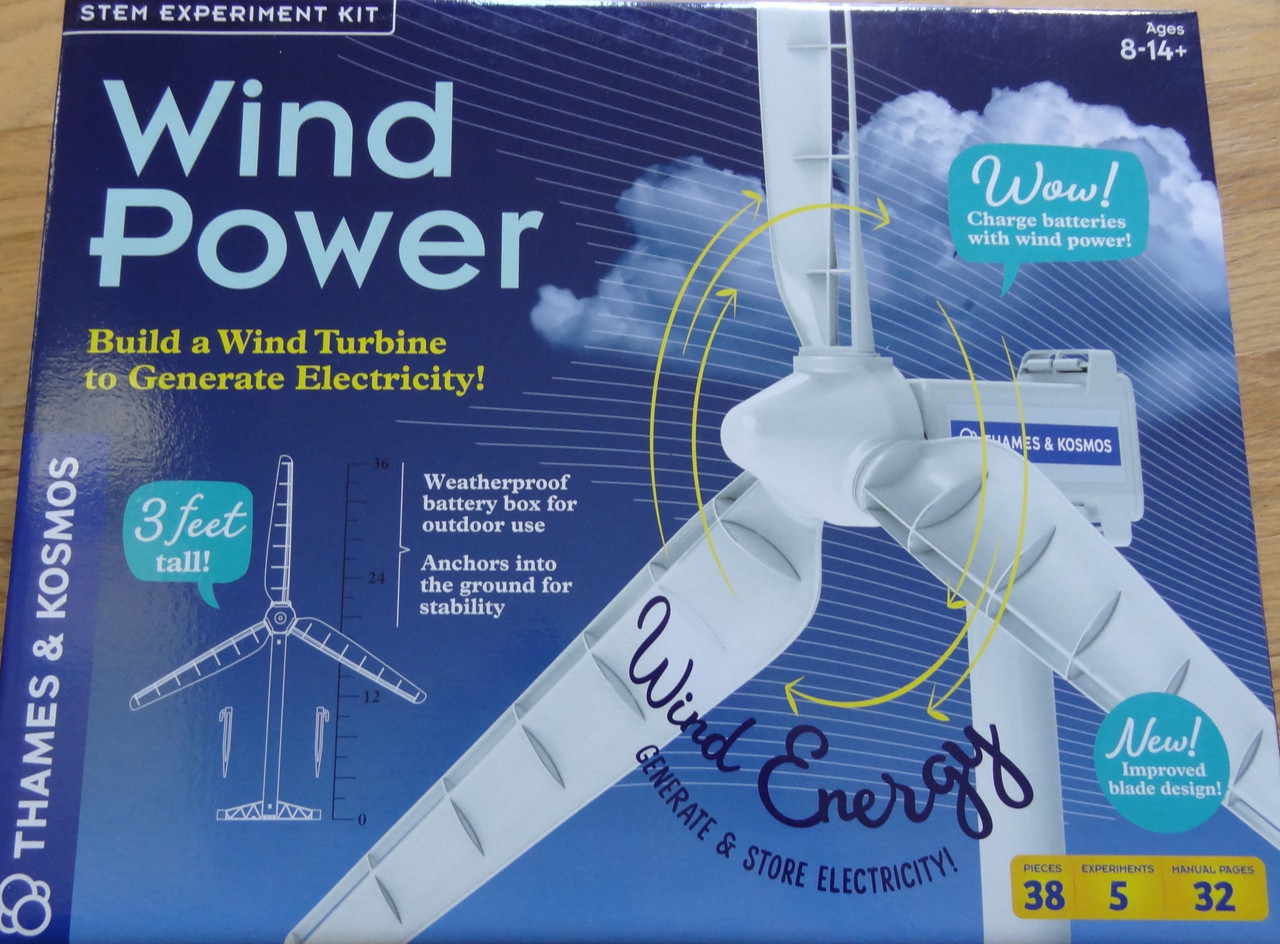 Wind Power 4.0 Build a Wind Turbine STEM Experiment Kit - Corner Pockets