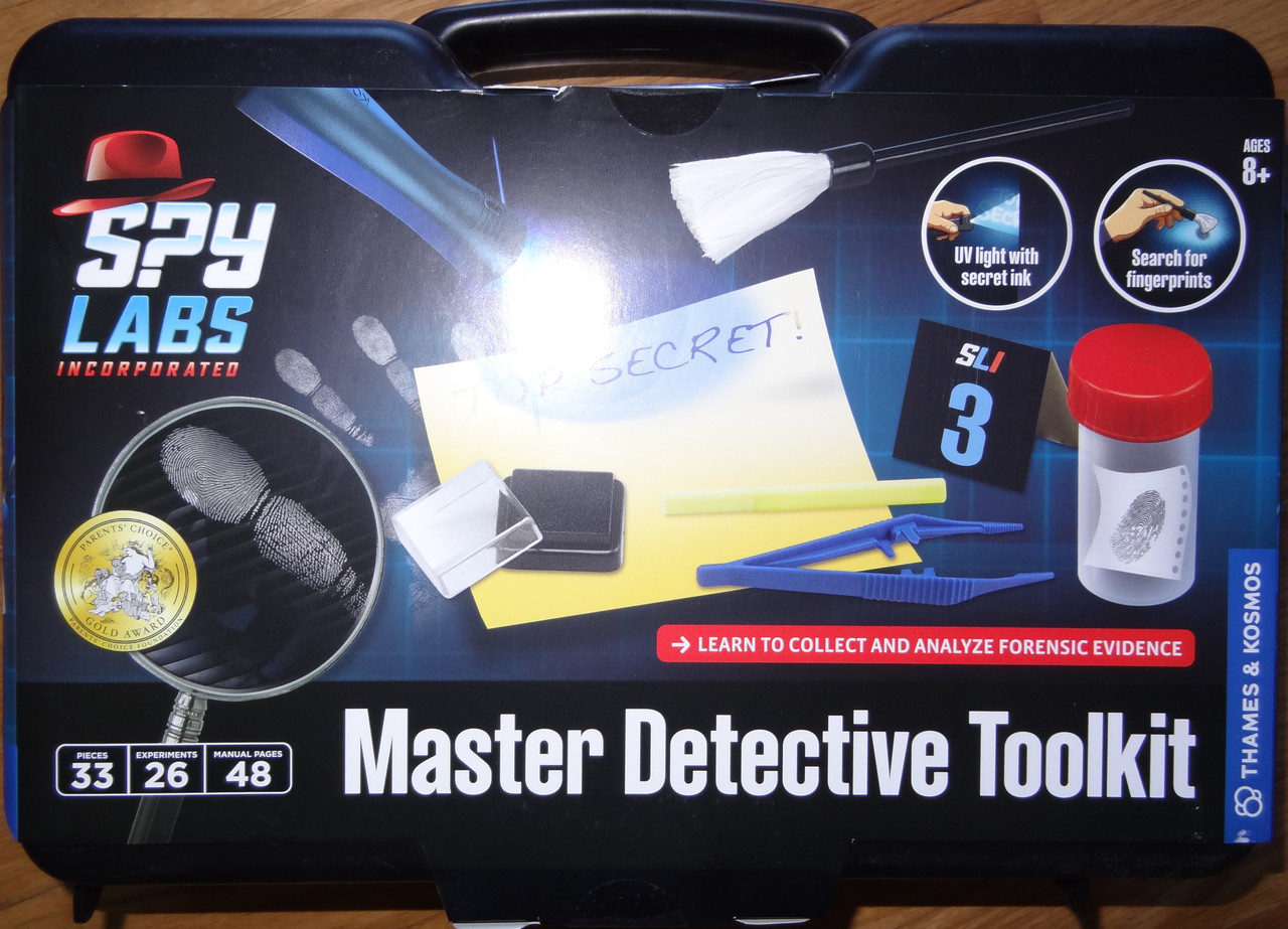 Master Detective Toolkit Science Project Kit (V2) - Corner Pockets