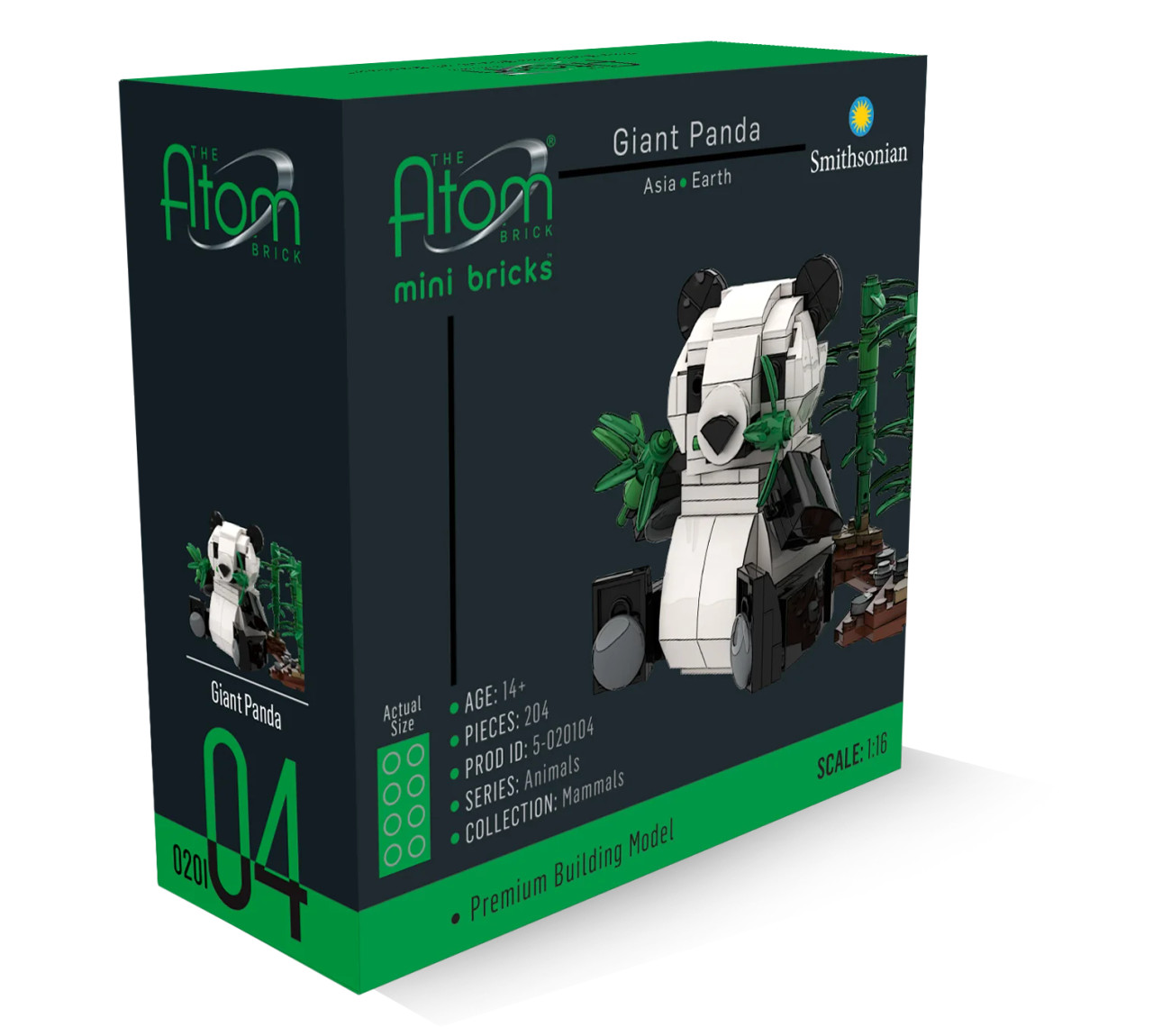 Giant Panda The Atom Brick - Corner Pockets