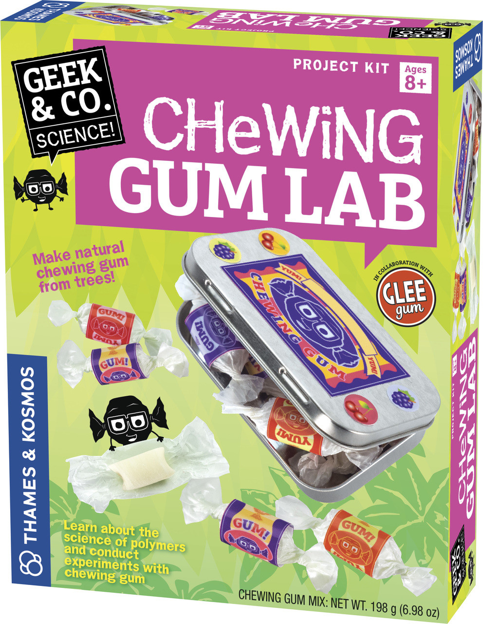 Chewing Gum Lab Science Project Kit - Corner Pockets