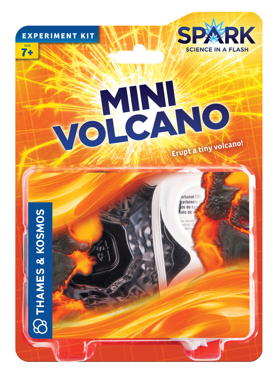 Mini Volcano Spark Experiment Kit - Corner Pockets
