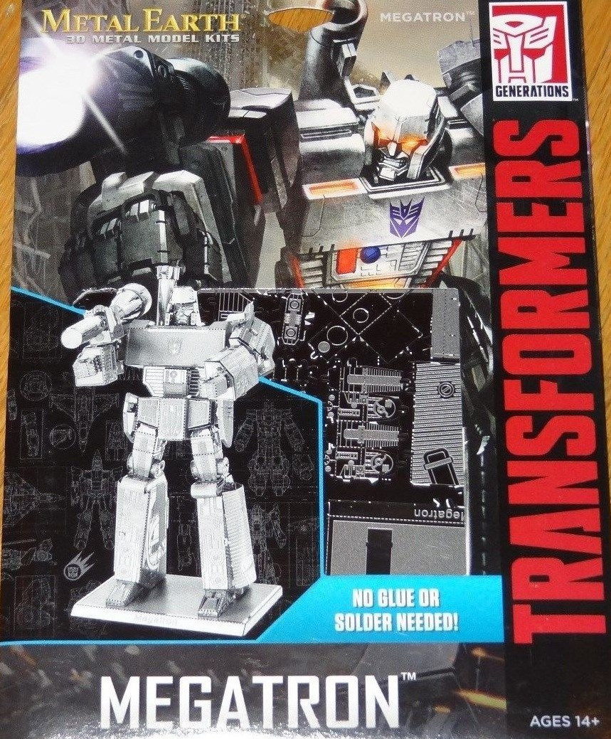 Megatron Transformers Metal Earth - Corner Pockets