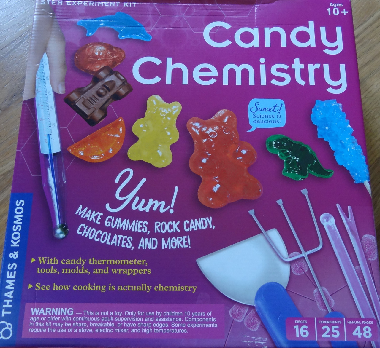 Candy Chemistry Experiment Kit - Corner Pockets