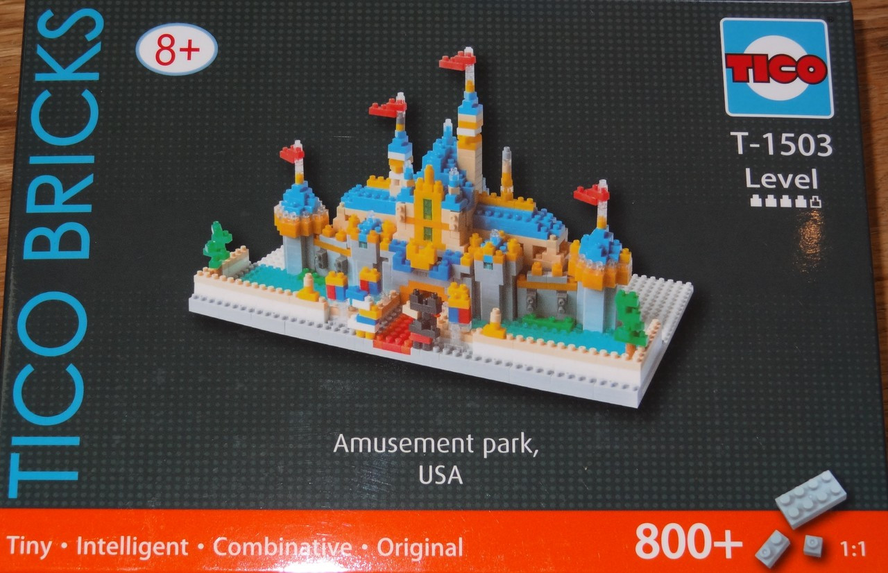 Amusement Park TICO Mini Building Bricks - Corner Pockets
