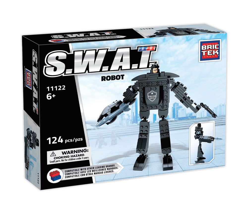 SWAT Robot BricTek - Corner Pockets