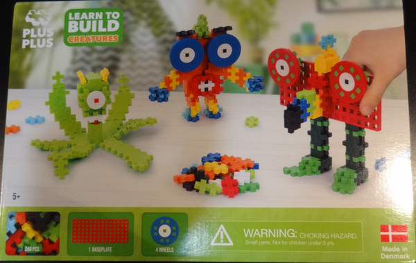 Creatures Learn to Build Plus Plus - Corner Pockets