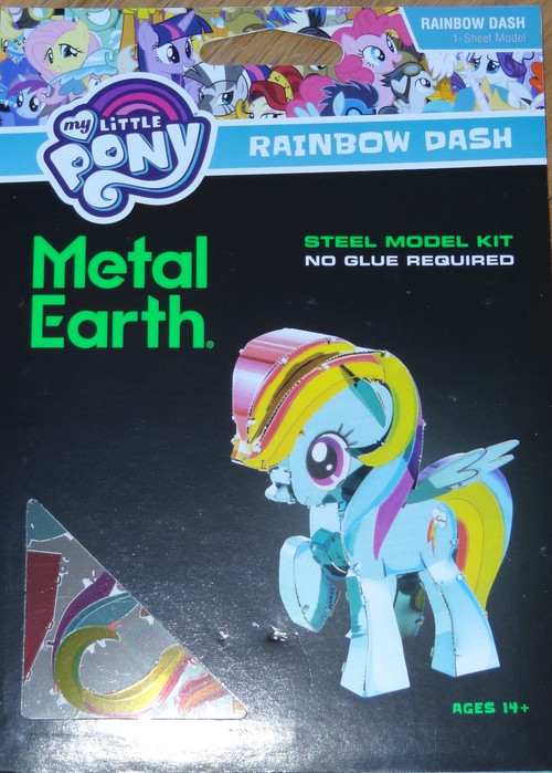 Rainbow Dash My Little Pony Metal Earth - Corner Pockets