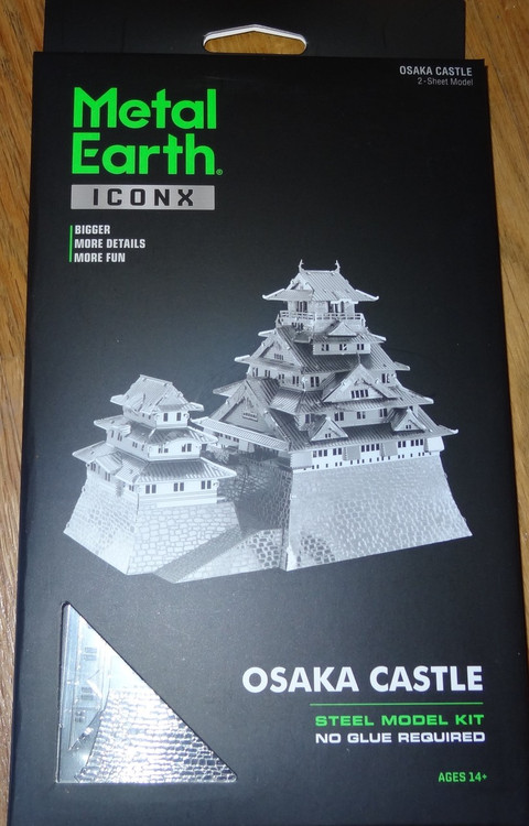 Osaka Castle ICONX 3D Metal Model Kit - Corner Pockets