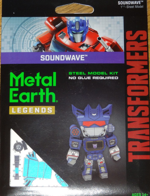 Soundwave Metal Earth Legends - Corner Pockets