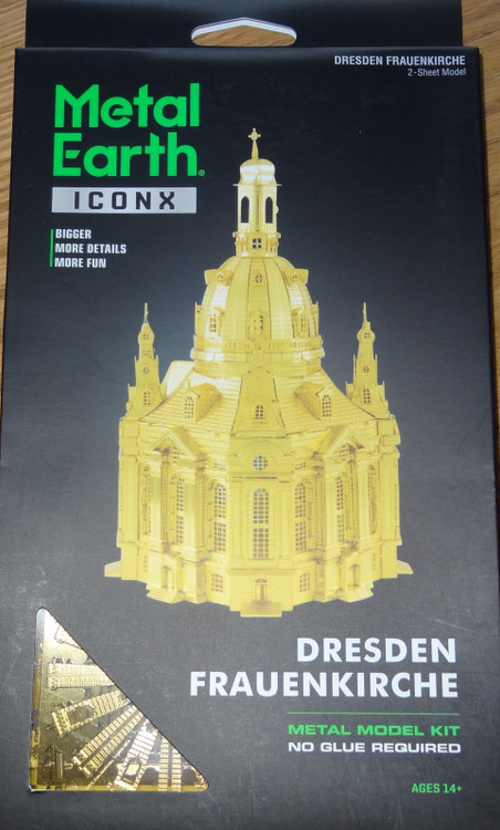 Dresden Frauenkirche ICONX 3D Metal Model Kit - Corner Pockets