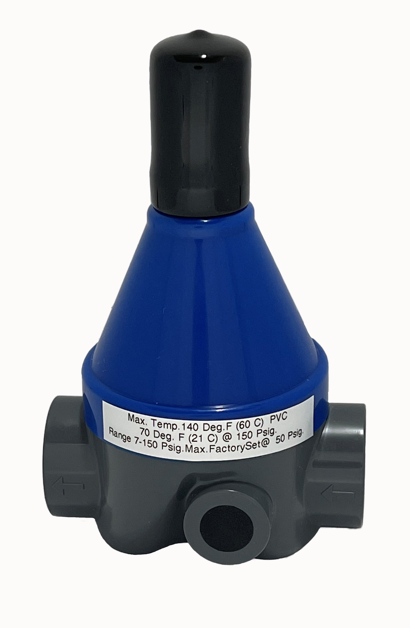 BP/PR Valve, PVC, 1/4” NPT