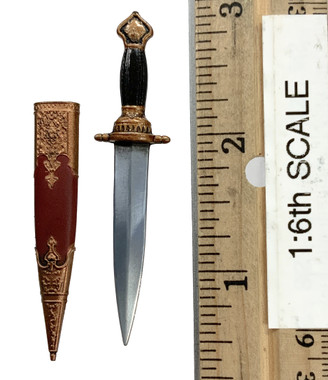 Tudor Dynasty: Henry VIII - Dagger w/ Sheath (Metal) - Toy Anxiety