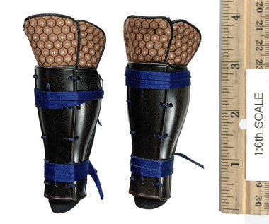 Japan Samurai: Uesugi Kenshin - Lower Leg Armor (Suneate) - Toy Anxiety