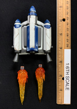 The Clone Wars: 501st Battalion Clone Trooper (Deluxe) - Jet Pack w ...