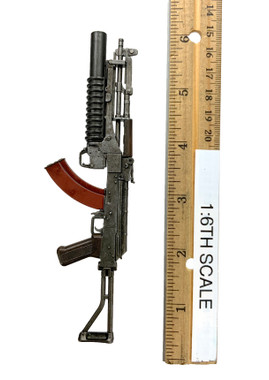 Rambo III: John Rambo - Rifle (AK-47 w/ M203 Grenade Launcher) - Toy ...