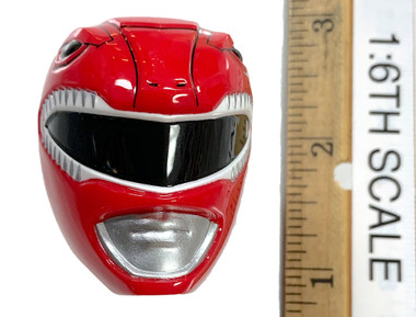 Mighty Morphin Power Rangers - Head (Red Ranger) (No Neck Joint) - Toy ...
