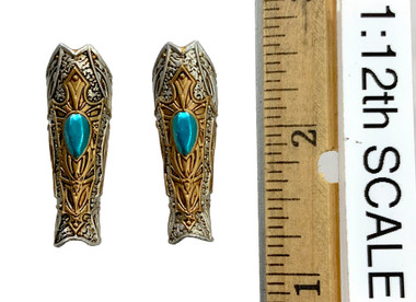 Tariah Silver Valkyrie (1/12th Scale) - Leg Armor - Toy Anxiety