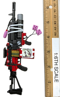 Arkham Knight: Harley Quinn - Machine Gun w/ Dice Fob - Toy Anxiety