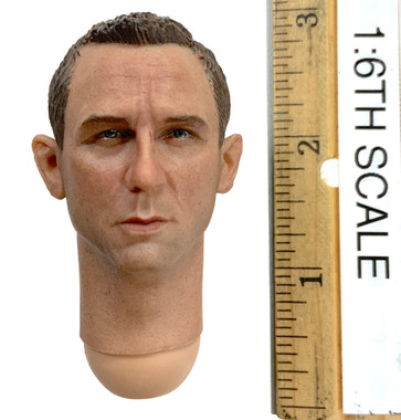 Agent 007 - Head w/ Neck Joint - Toy Anxiety