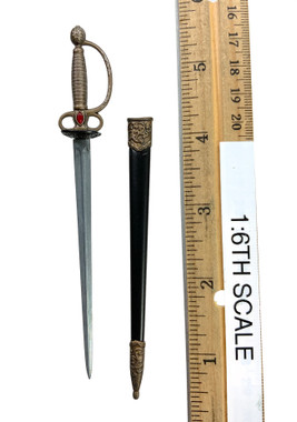 Era of Europa War: Eagle Knight Guard (Black) - Short Sword w/ Scabbard ...