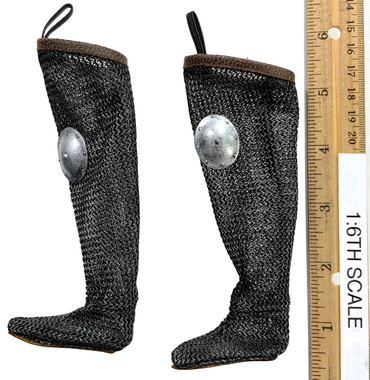 Malta Knights Hospitaller & Lion Knights Templar Set - Chainmail Leg ...