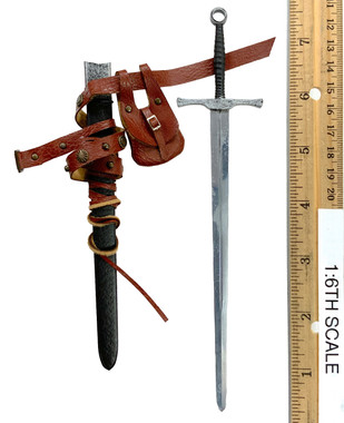 Malta Knights Hospitaller & Lion Knights Templar Set - Long Sword w ...