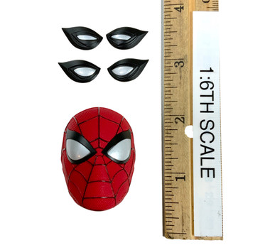 Spider-Man (Classic Suit) - Head w/ Swappable Eyes (No Neck Joint ...
