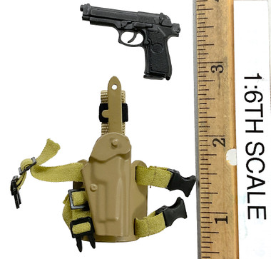 Mountain Warrior - Pistol w/ Holster (M9) - Toy Anxiety