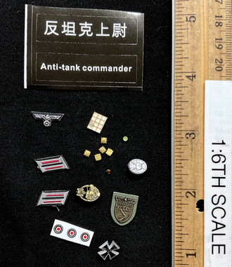 WWII Series: Anti-Tank Commander - Patches & Epaulettes (Metal) - Toy ...