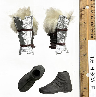 Elder Scrolls V: Skyrim - Dragonborn (Deluxe Edition) - Boots w/ Leg ...