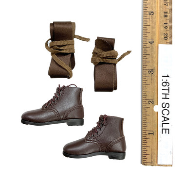 WWI British Infantry “Tom” - Boots w/ Puttees (For Feet) - Toy Anxiety