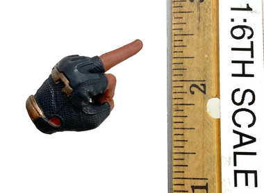 The Tactician - Left Gloved Middle Finger Hand - Toy Anxiety