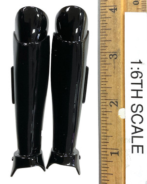 Bikini Female Warrior Star Soldier (Black) - Lower Leg Armor - Toy Anxiety