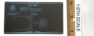 Star Trek: Discovery: Commander Saru - Starfleet Personnel File Card ...