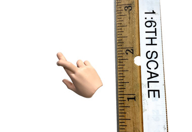 Jujutsu Kaisen: Satoru Gojo - Right Bare Fingers Crossed Hand - Toy Anxiety